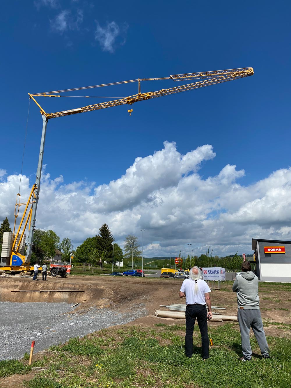 Nächster Schritt: der Kran-Aufbau - SchuhTronic IT